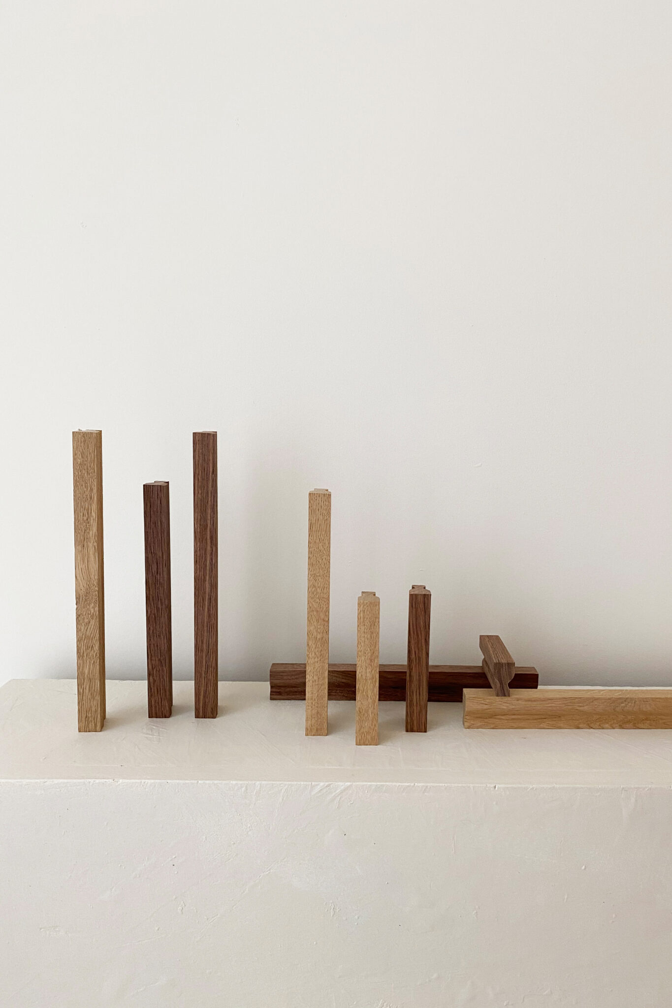 Houten handgreep | Stick Square eiken - Design Studio Nu : Design Studio Nu
