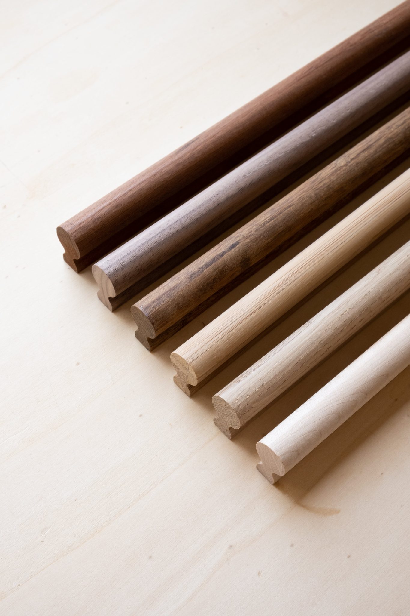 Houten handgreep | Stick Round & Square | Lang - Design Studio Nu ...